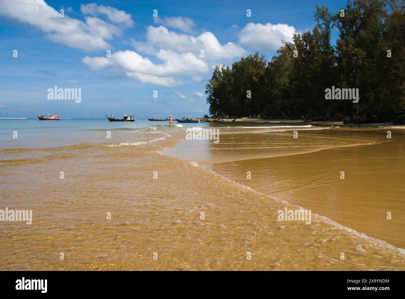 Typical beach in Thailand on the Phuket Island Stock Photo - Alamy