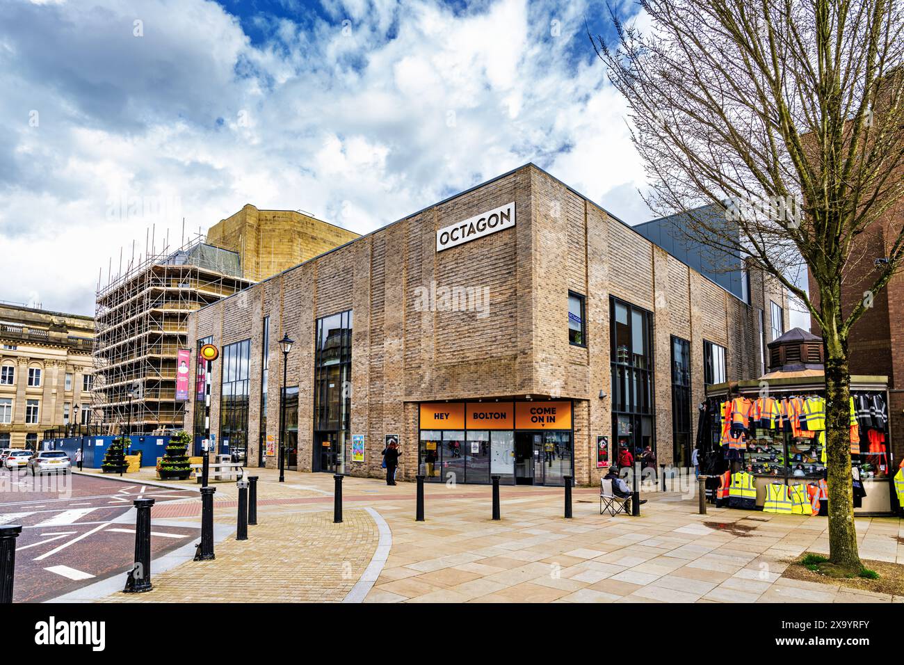 Bolton Greater Manchester UK 06 April 2024. Octagon theater Bolton ...