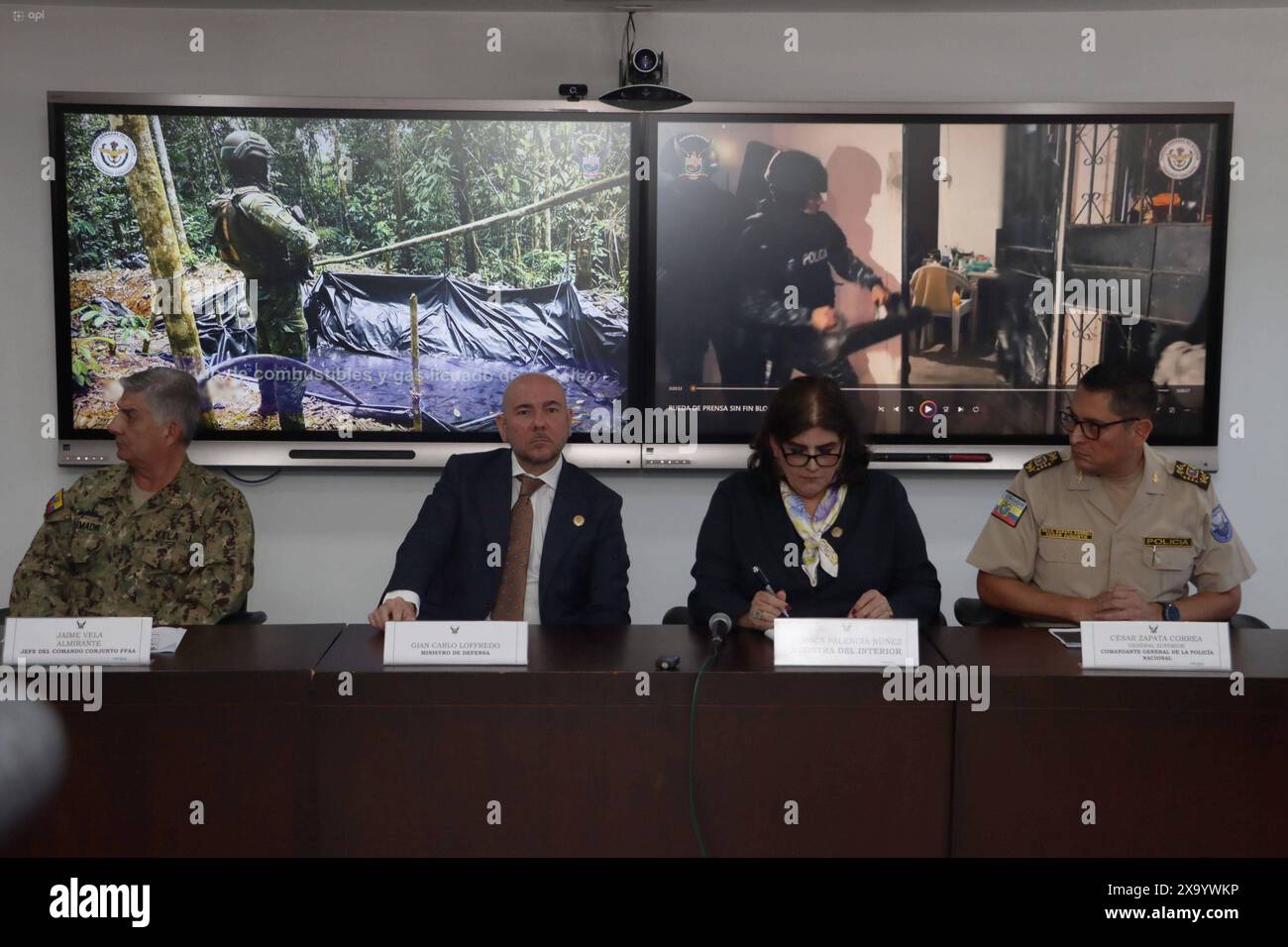 SECURITY BLOCK WAR STATUS REPORT Quito, Monday, June 3, 2024 Press ...