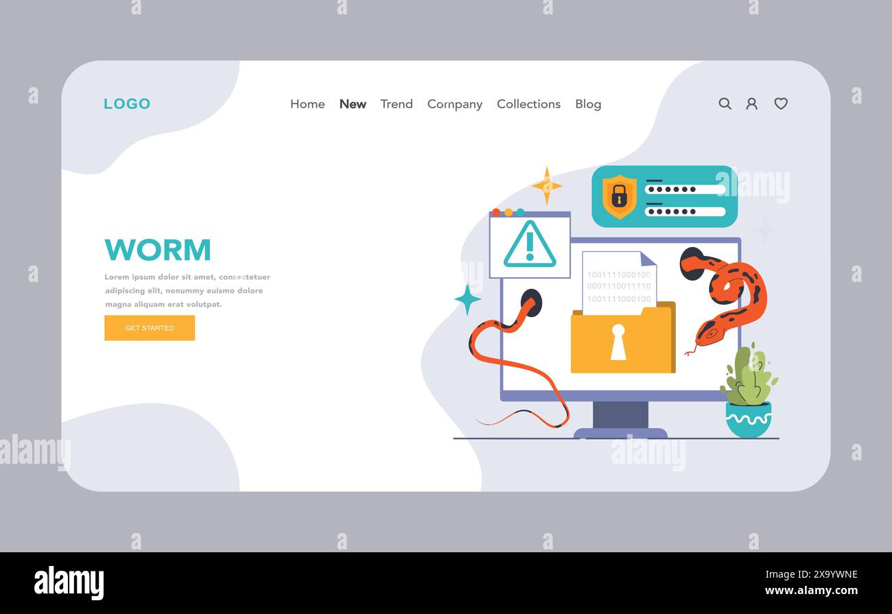 Data compromise Stock Vector Images - Alamy