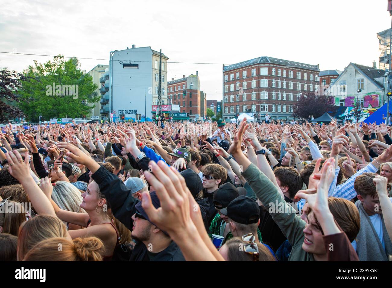 Copenhagen, Denmark. 30th, May 2024. Party people take the streets of ...