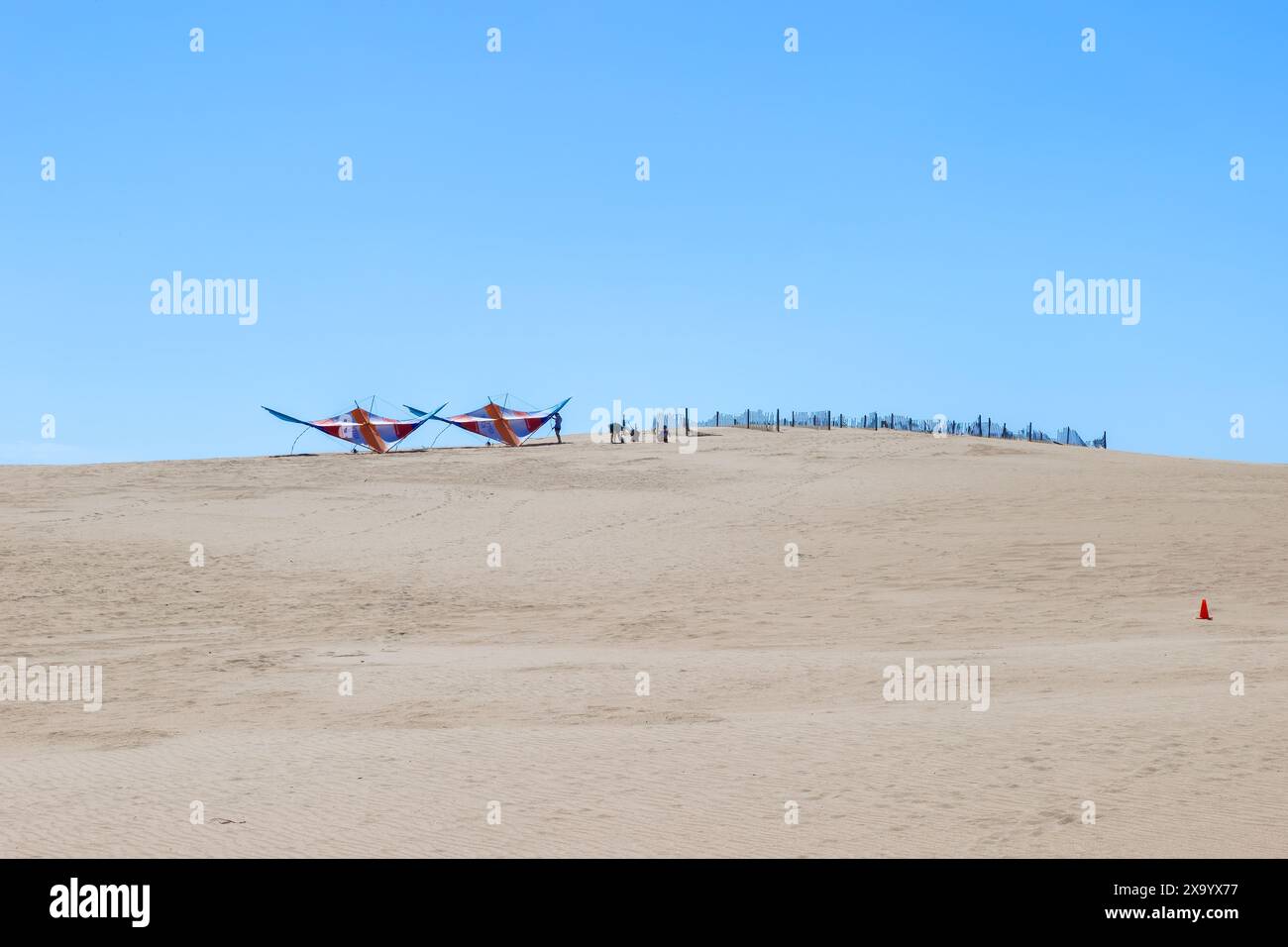 Nags Head, Outer Banks, North Carolina, USA, April 18, 2024: Hang ...