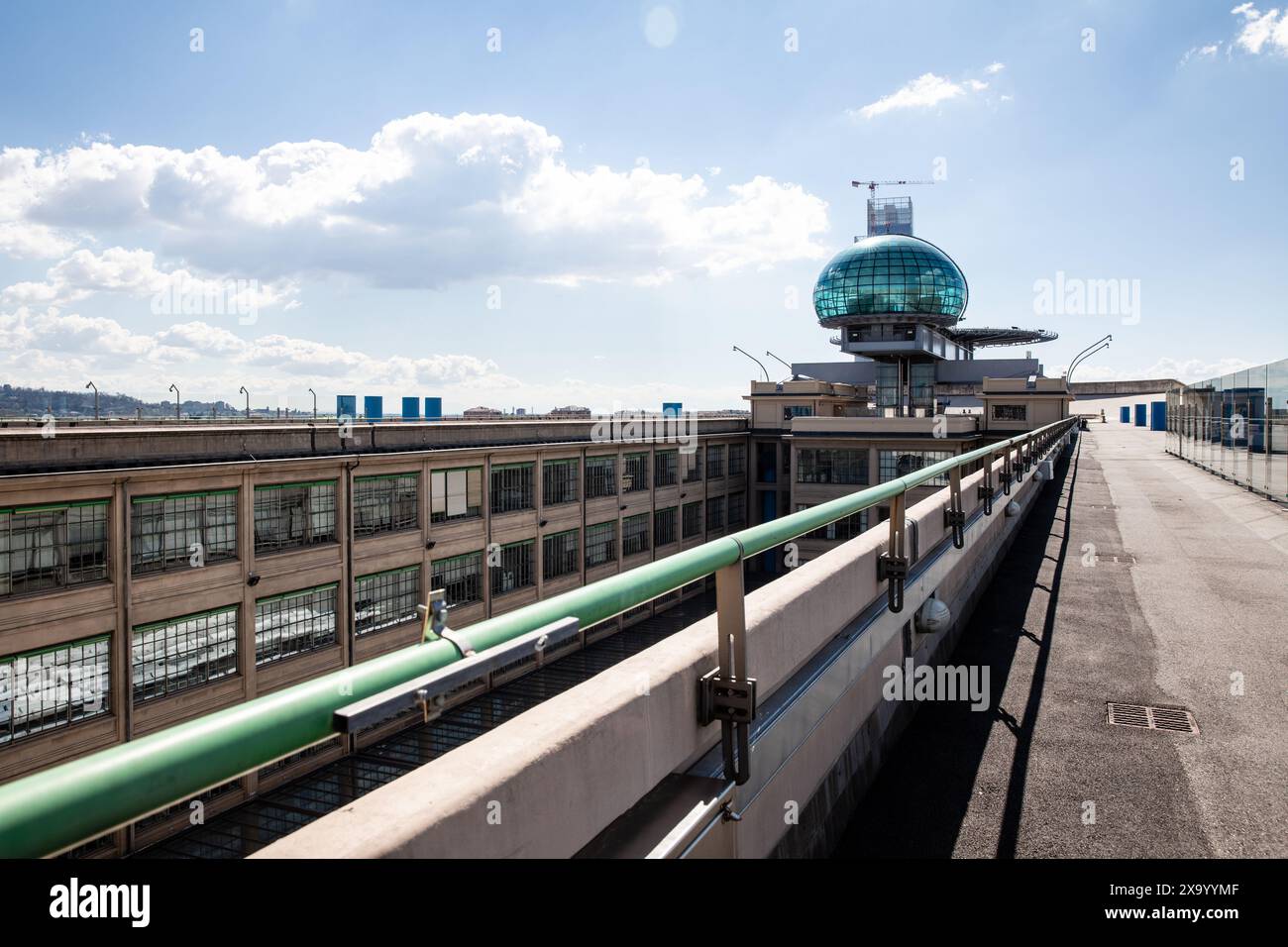 Fiat Factory roof, Turin, Italy Stock Photo - Alamy