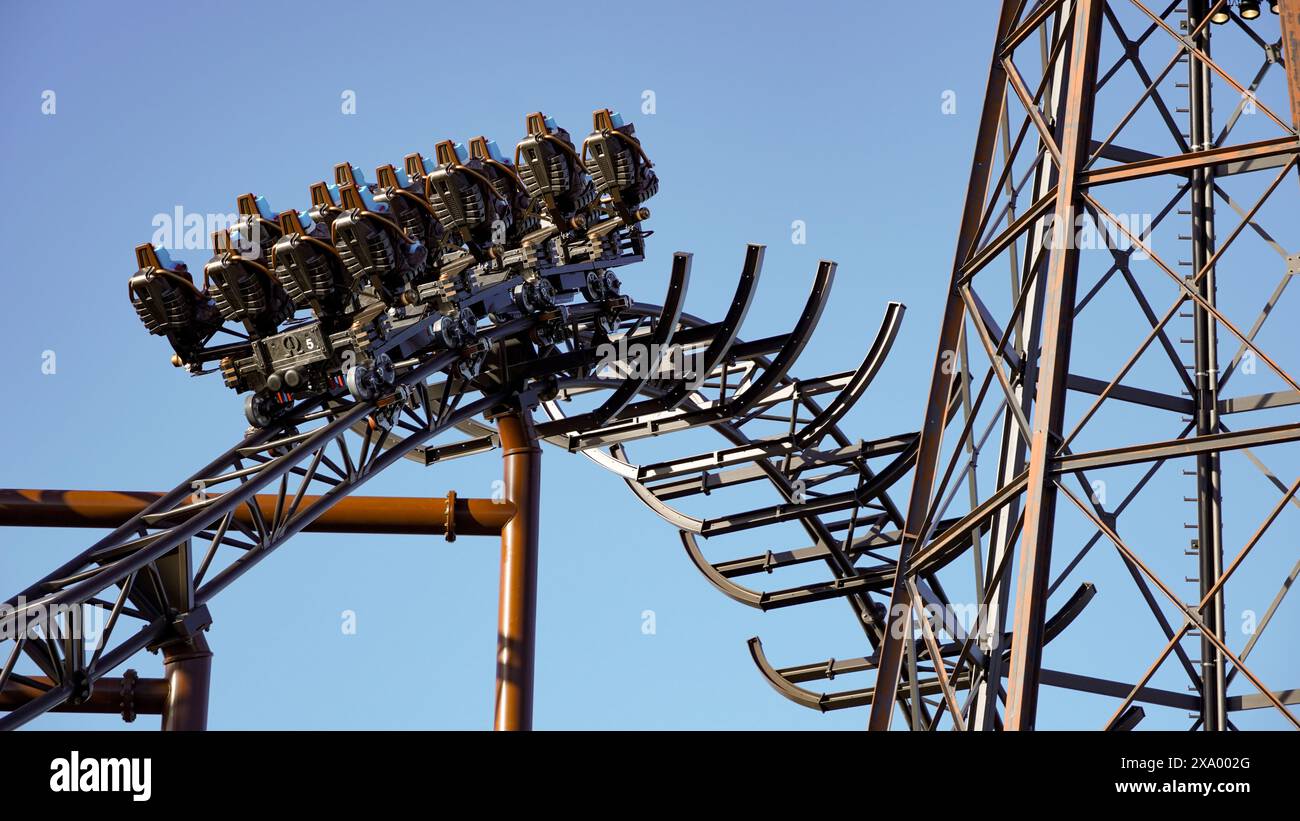 Rust, Germany-March 28.2024: Train of "Voltron Nevera", the world's ...