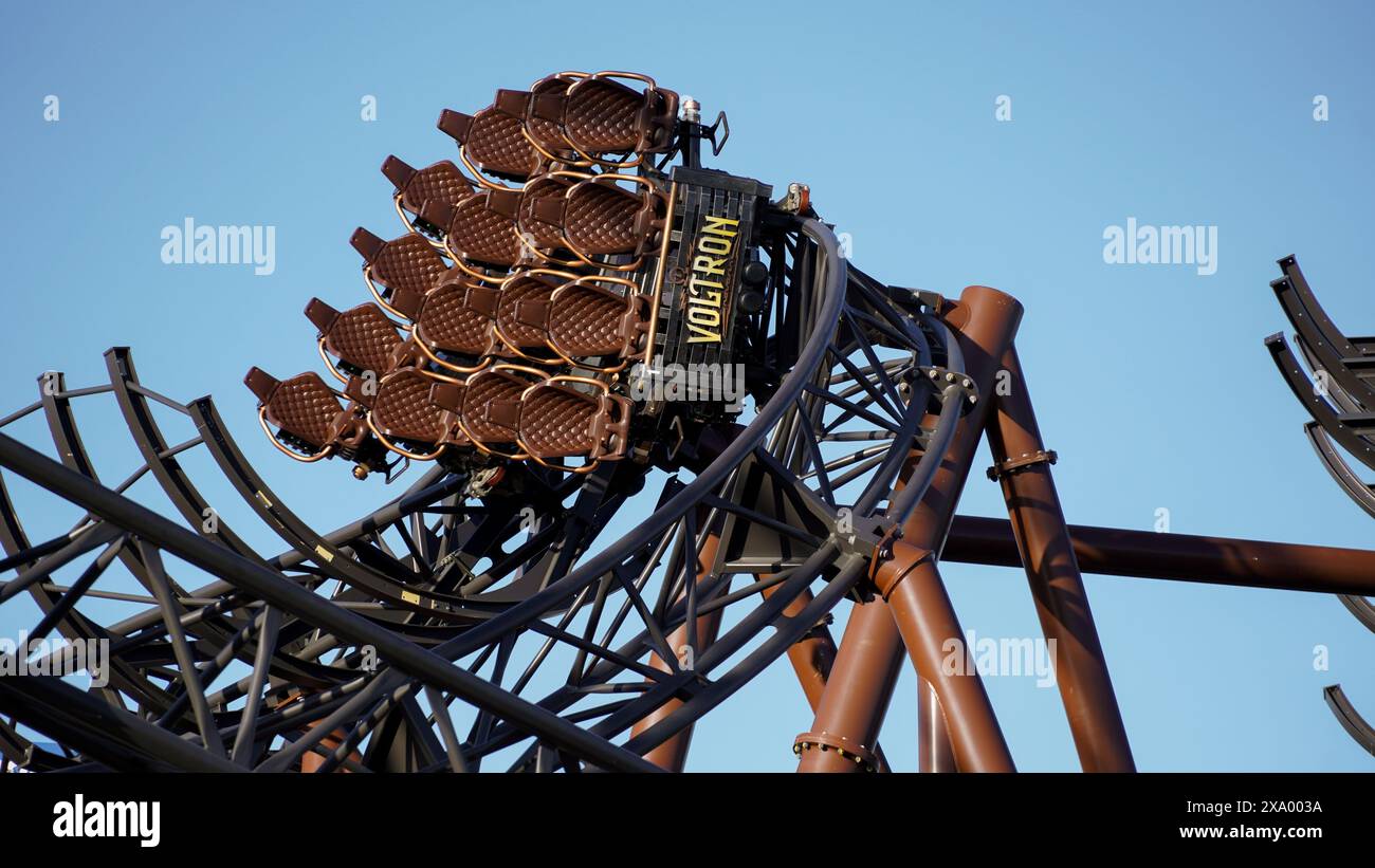 Rust, Germany-March 28.2024: Train of "Voltron Nevera", the world's ...