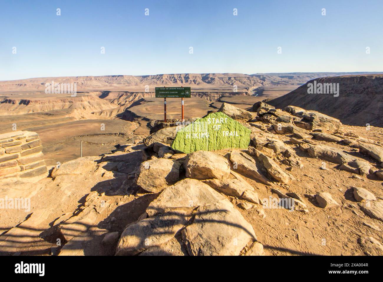 Start of the fish river hiking trail hi-res stock photography and ...