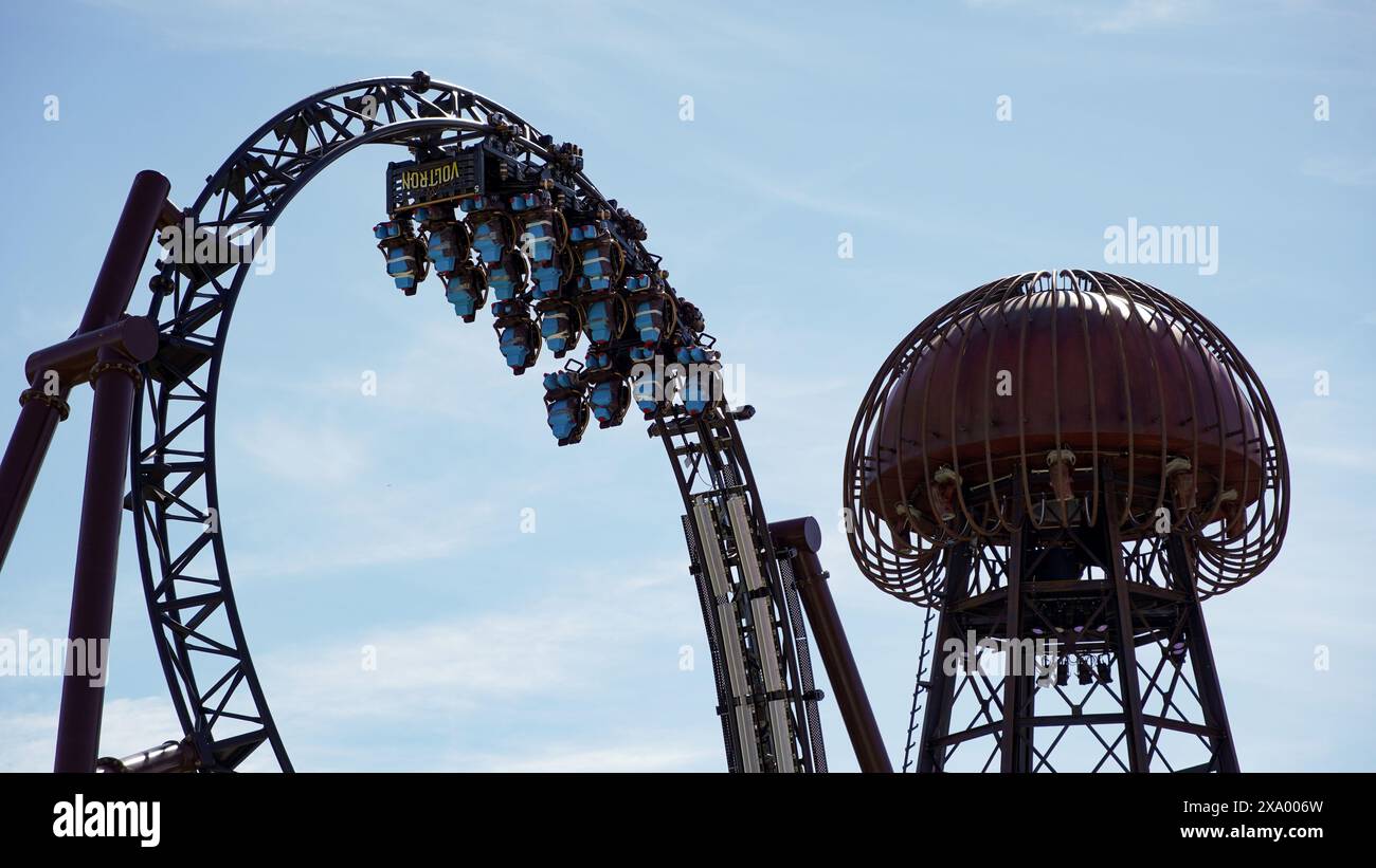 Rust, Germany-March 28.2024: Train of "Voltron Nevera", the world's ...