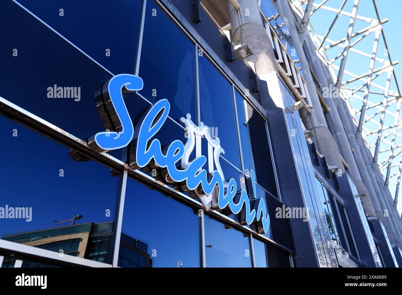 A general view of Shearer's bar, Newcastle ahead of an international ...