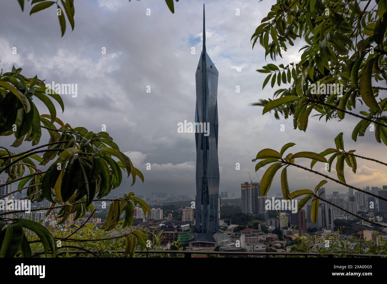 An Aerial view of Kuala Lumpur : Merdeka 118 second tallest building in ...