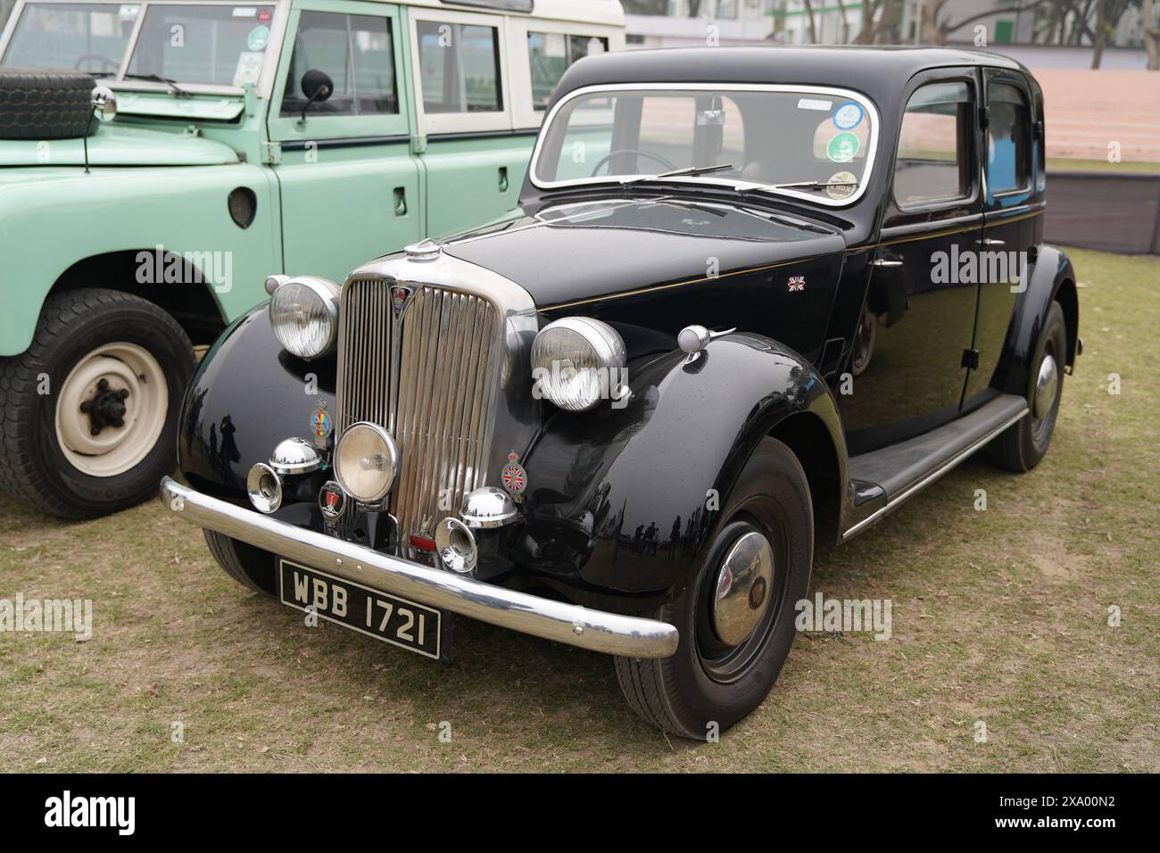 1948 Rover car with 16 hp and 6 cylinder engine. India WBB 1721 Stock ...