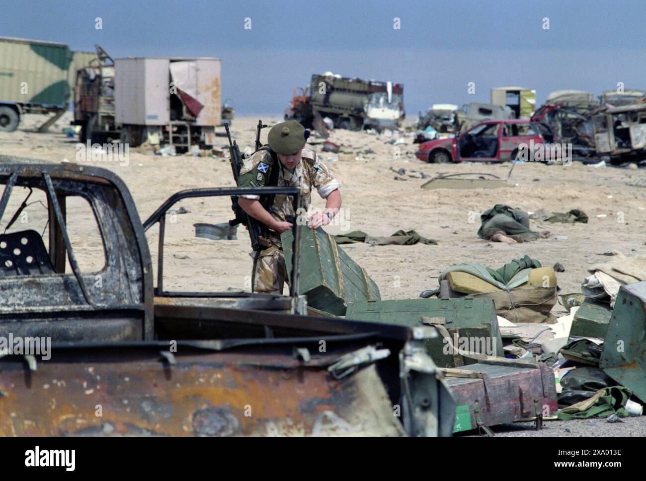Gulf war british army 1991 hi-res stock photography and images - Alamy