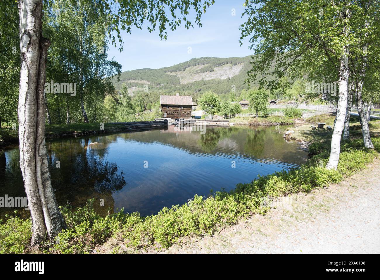 Stored water can be used for hydropower at the Nordfjord Museum of ...