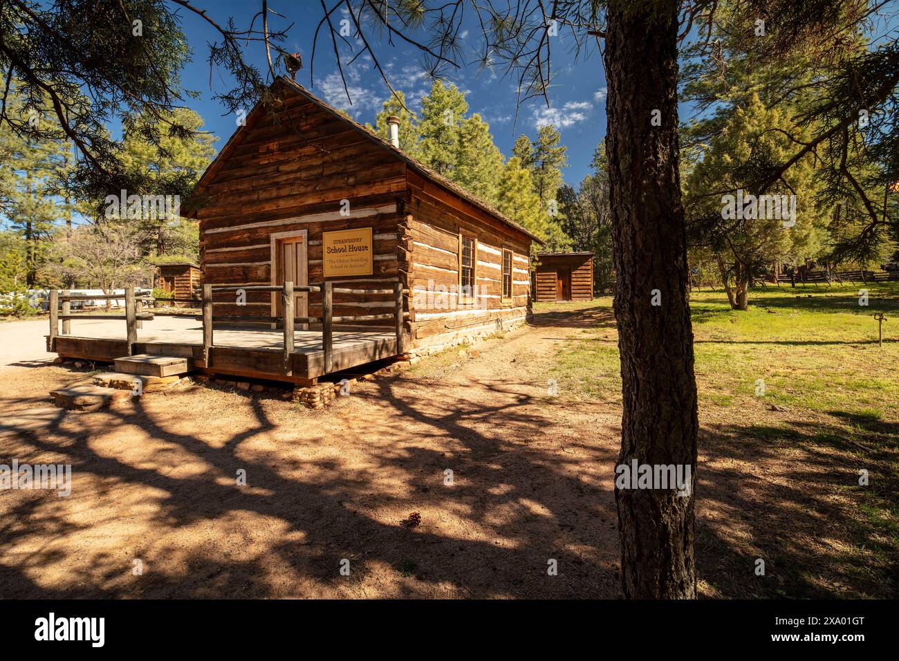 Charming Strawberry historic one room school house, Gila County ...