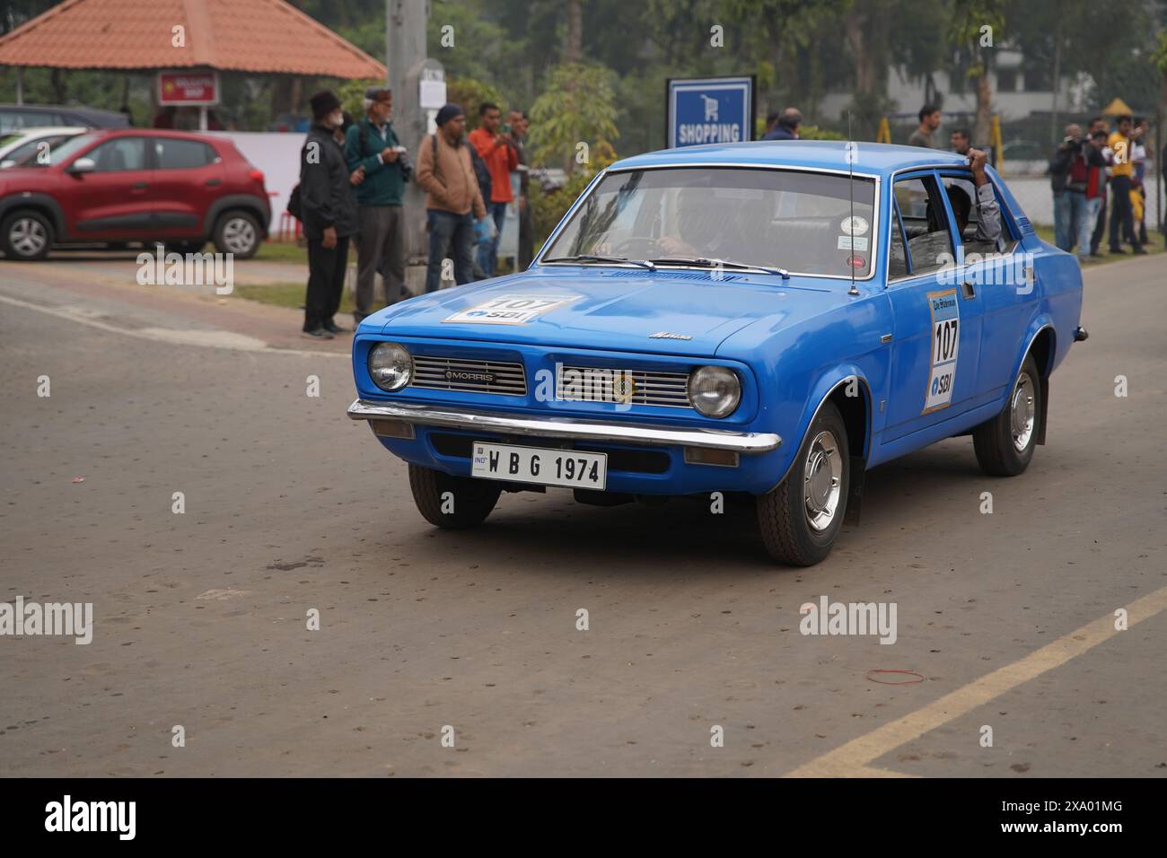 1972 Morris Marina car with 1 hp and 4 cylinder engine. India WBG 1974 ...