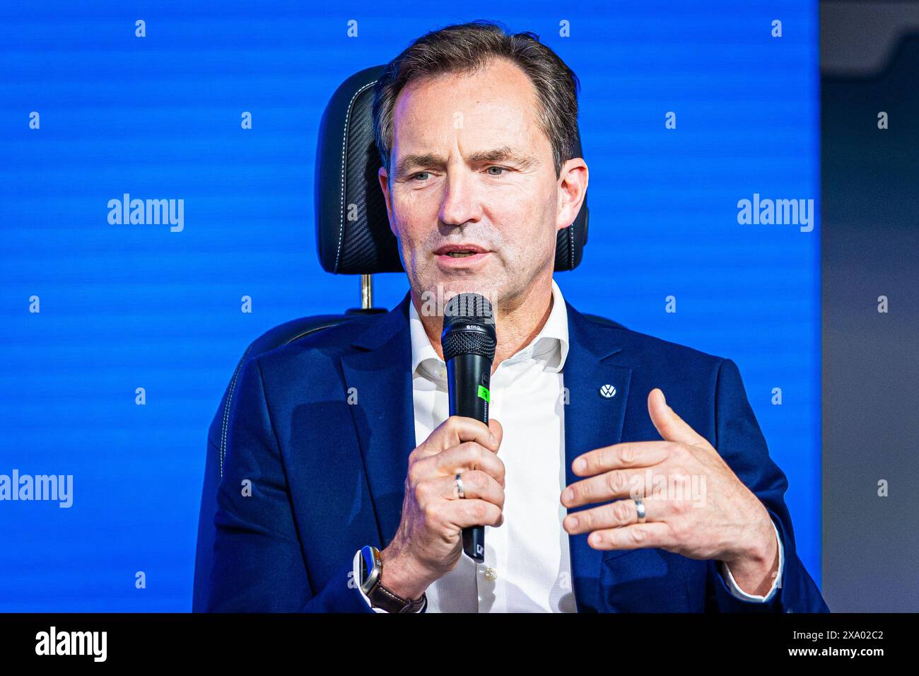Wolfsburg, Germany. 03rd June, 2024. Thomas Schäfer, Volkswagen Brand ...