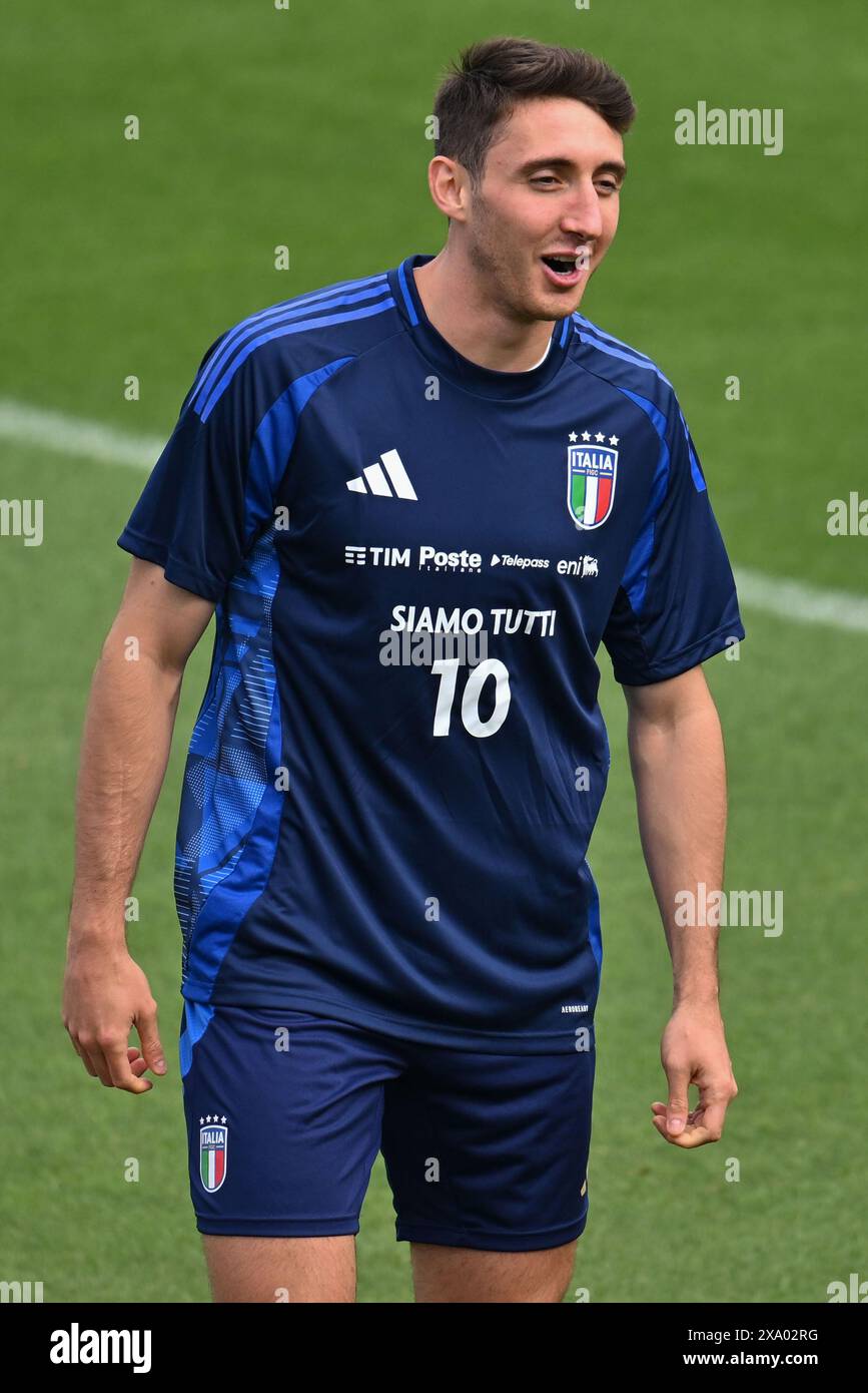 Florence, Italy. 03rd June, 2024. Italian player Andrea Cambiaso during ...