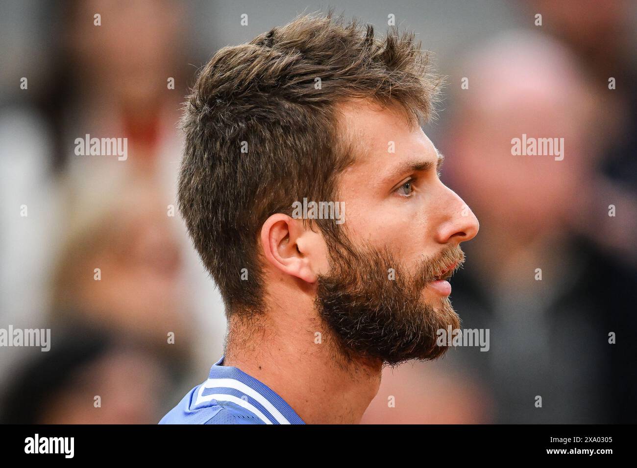 Corentin MOUTET of France during the eight day of Roland-Garros 2024 ...