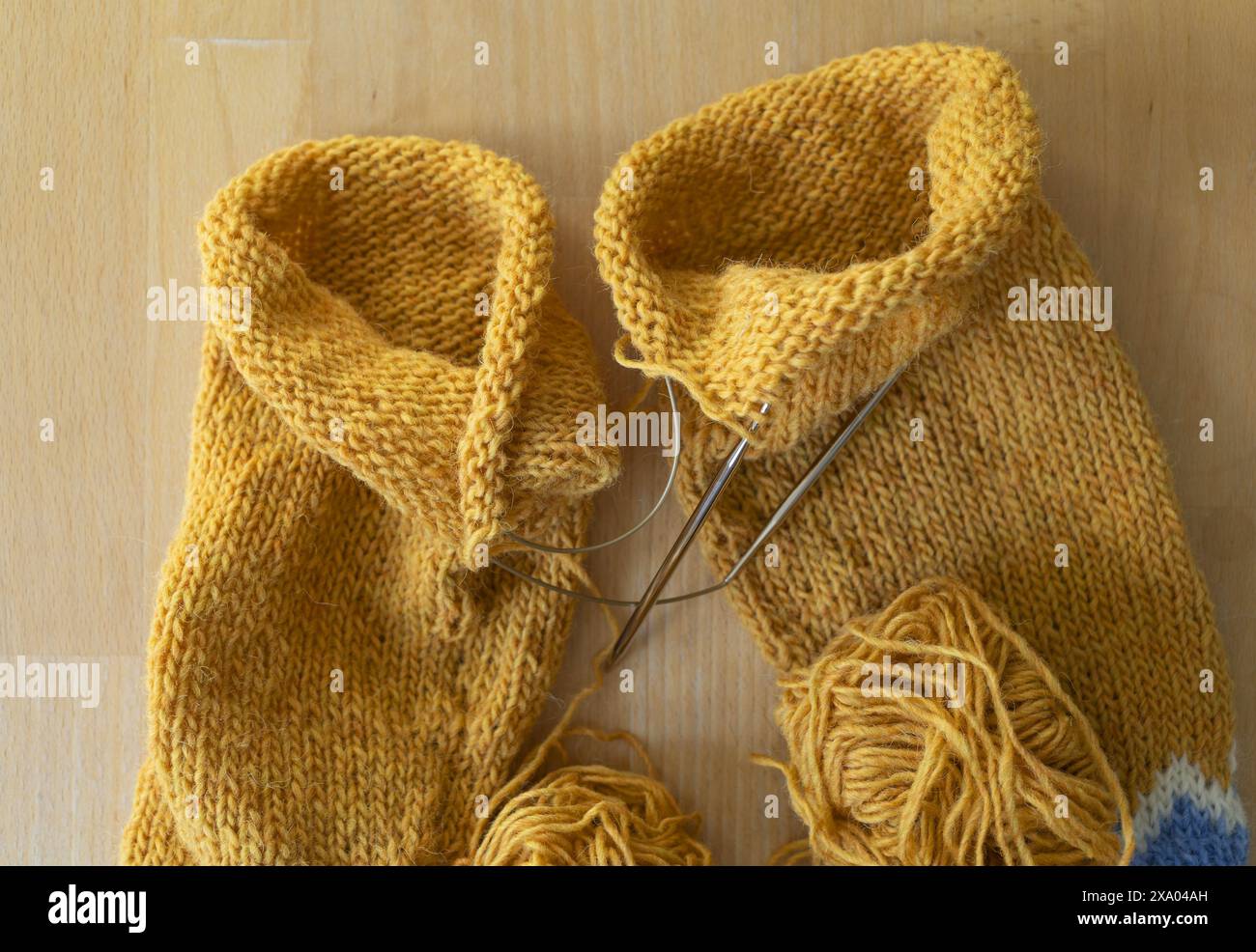 Flat lay photography of an Icelandic wool knitted lopapeysa sweater ...