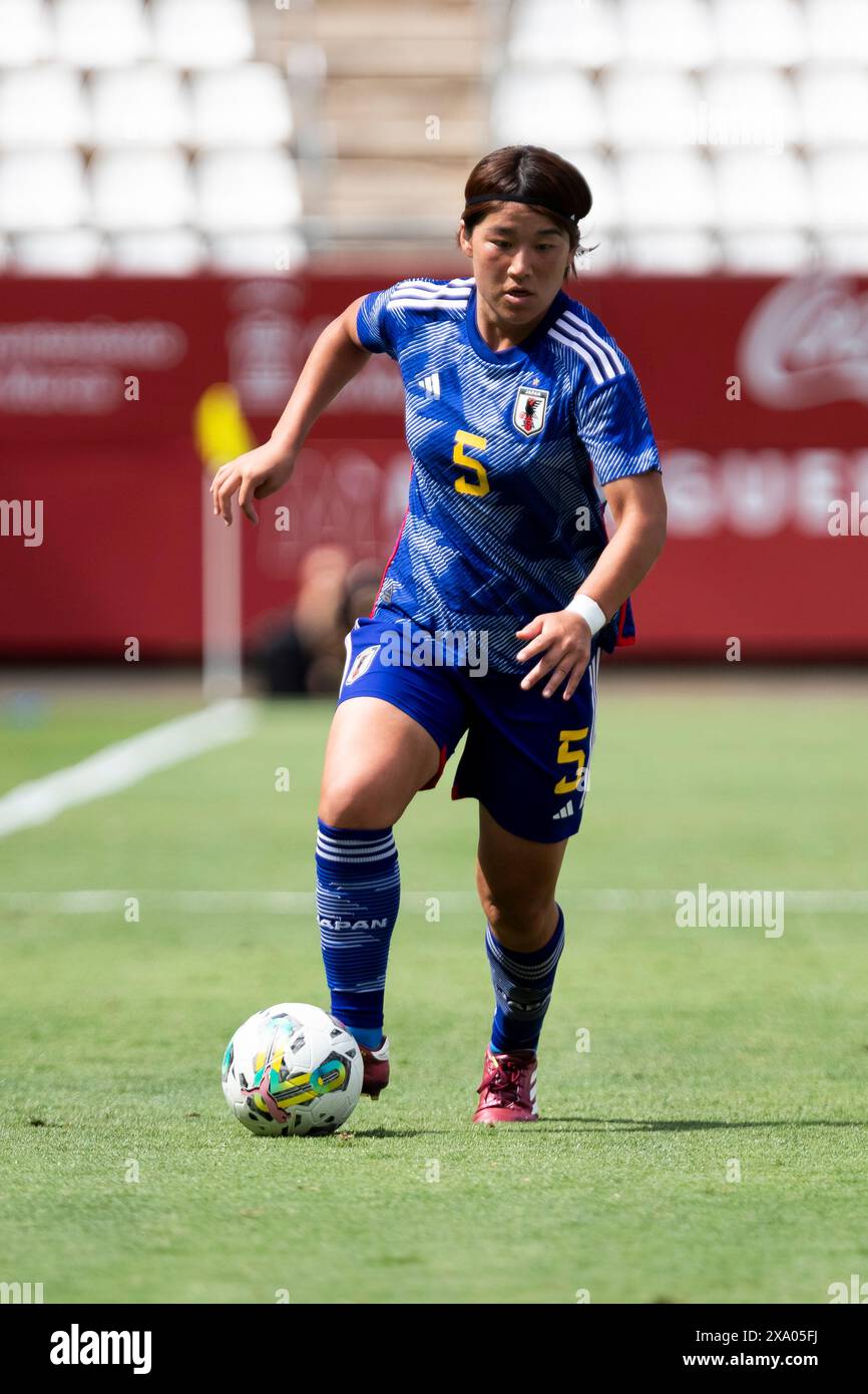 Murcia, Spain. 03rd June, 2024. TAKAHASHI Hana defending player of the ...