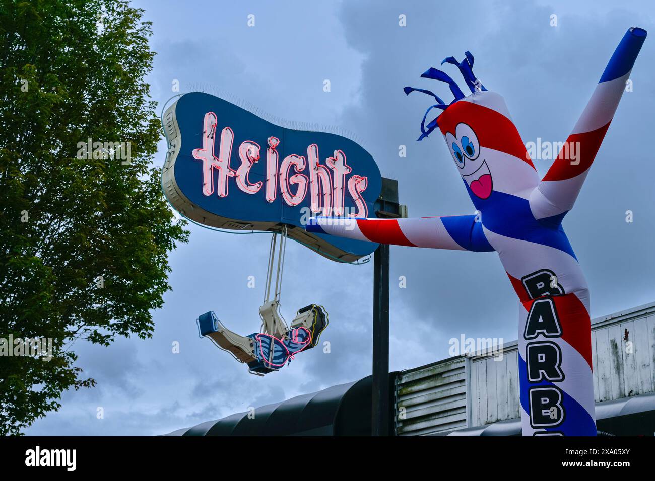 Inflatable barber pole hi-res stock photography and images - Alamy