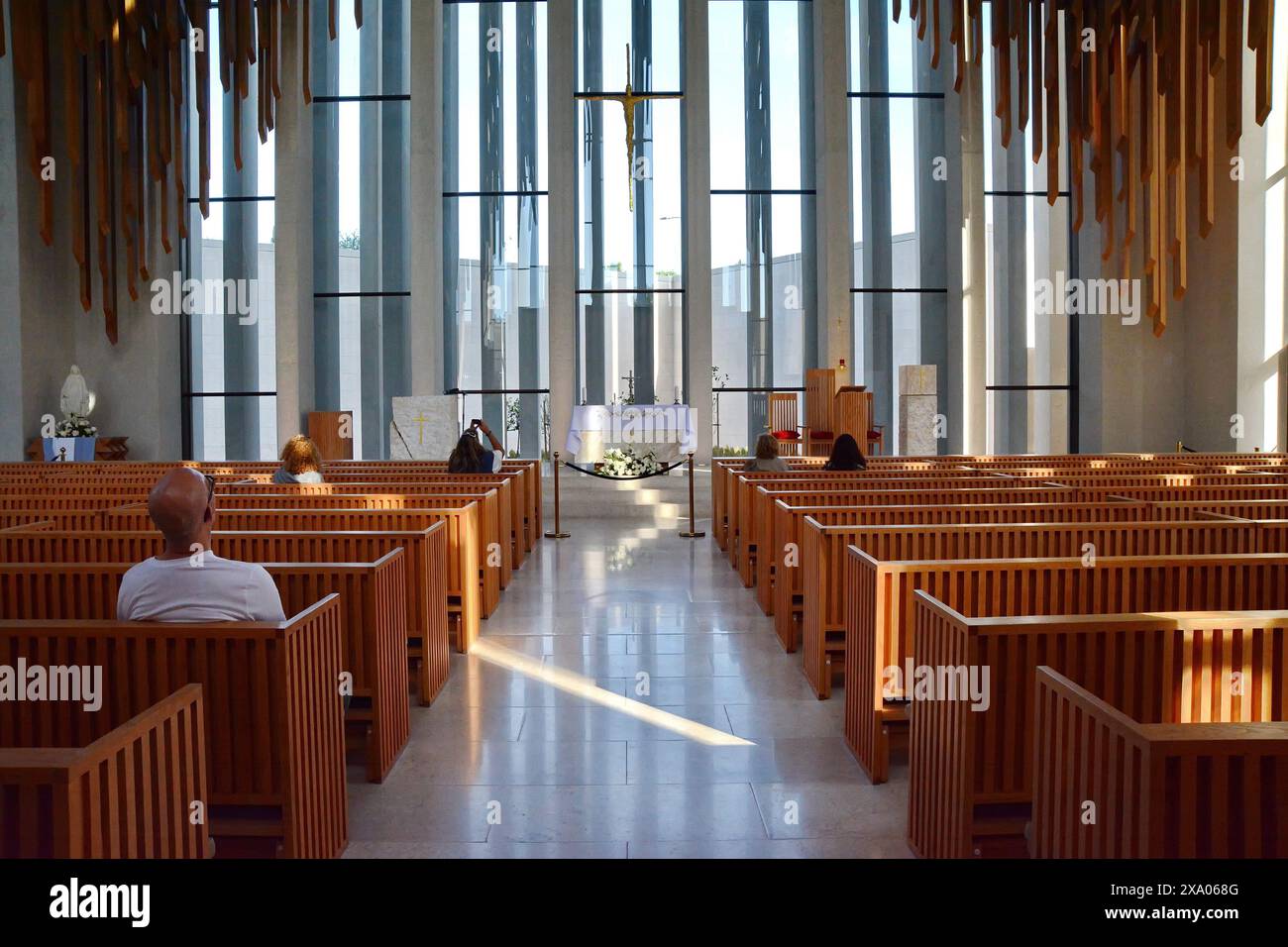 Abu Dhabi, United Arab Emirates - January, 17, 2024 : Interior of the ...
