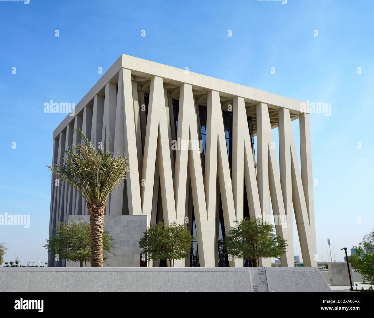 Abu Dhabi, United Arab Emirates - January, 17, 2024 : The Church at the ...