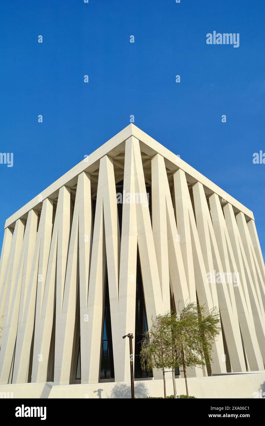 Abu Dhabi, United Arab Emirates - January, 17, 2024 : The Church at the ...