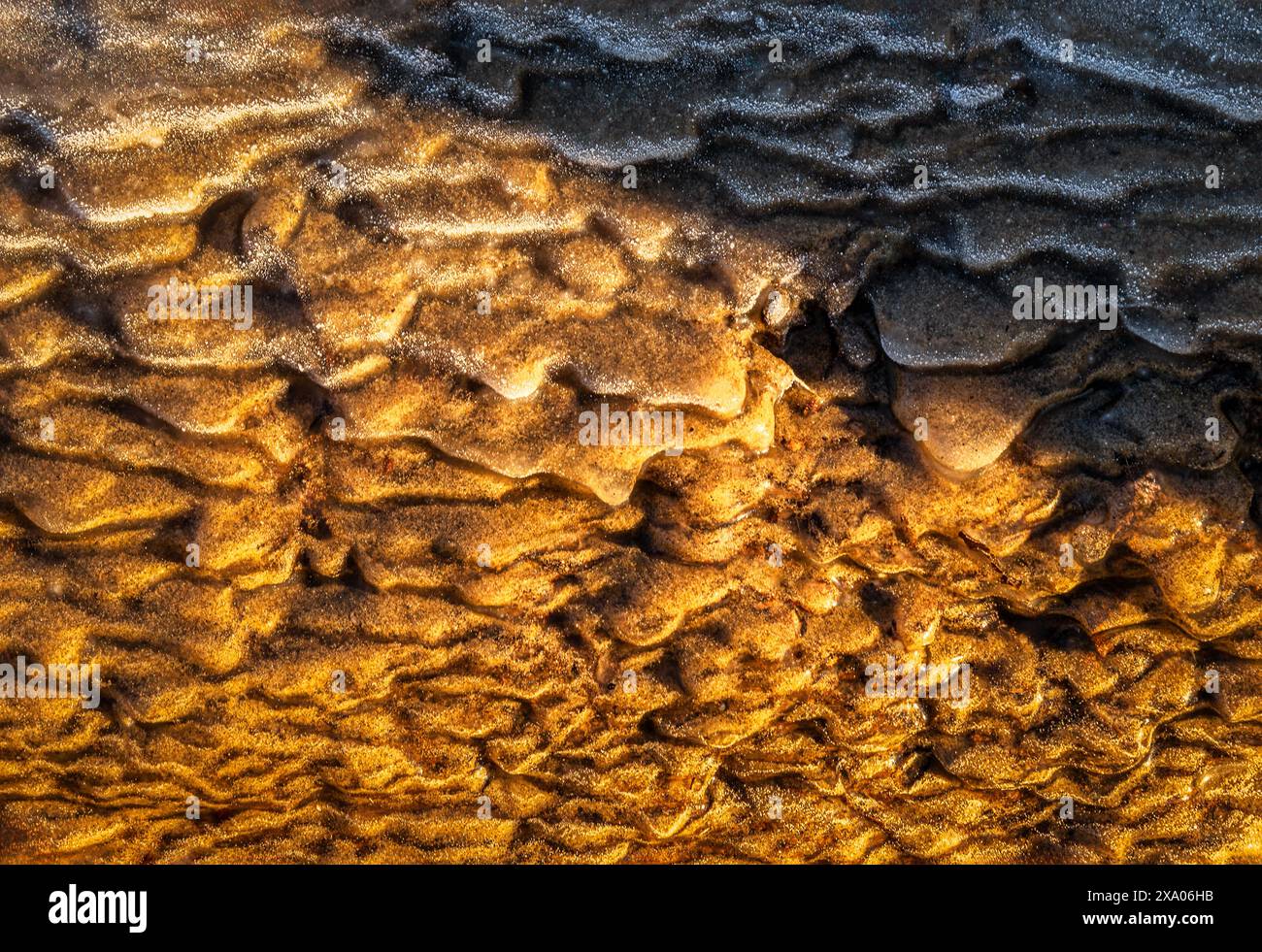 Water at twilight seen through a window frame Stock Photo - Alamy
