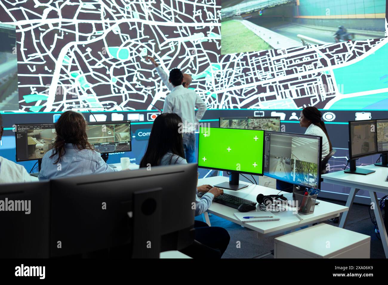 Dispatcher station hi-res stock photography and images - Alamy