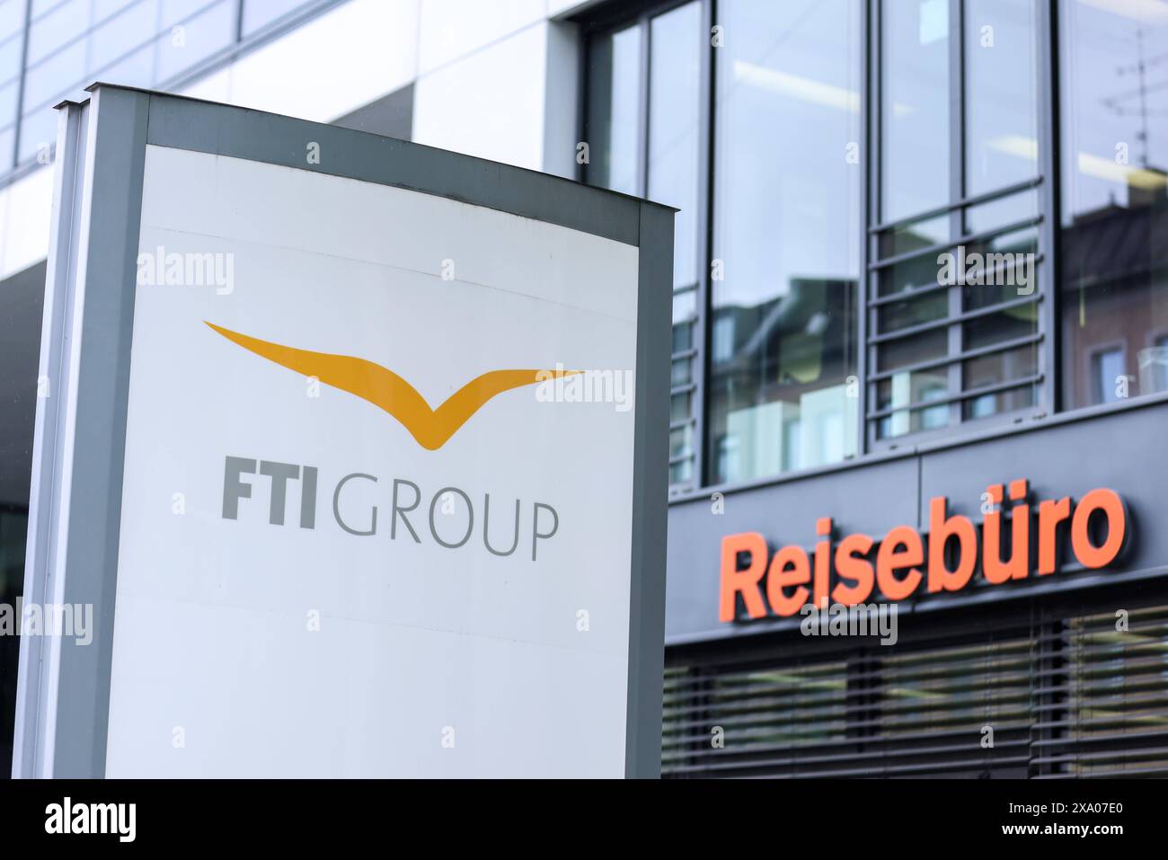FTI Touristik GmbH Zentrale am 03.07.2024 in München. Die FTI Touristik ...