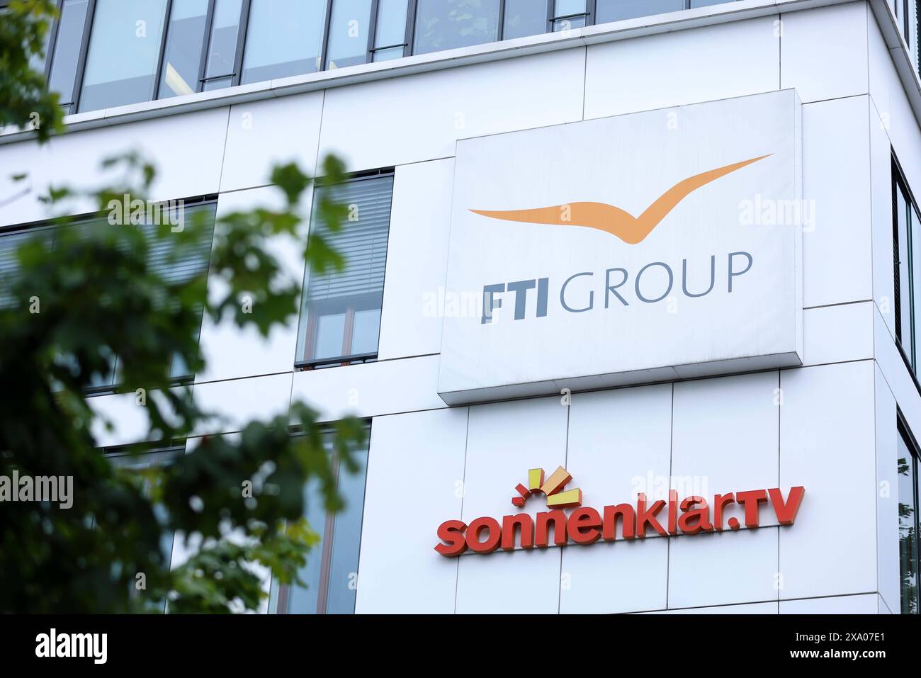 FTI Touristik GmbH Zentrale am 03.07.2024 in München. Die FTI Touristik ...