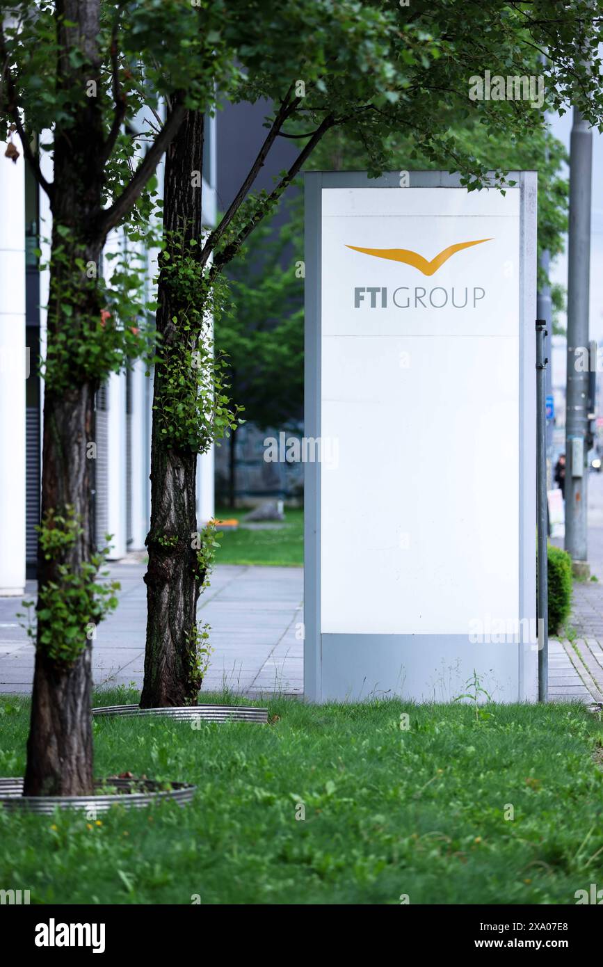 FTI Touristik GmbH Zentrale am 03.07.2024 in München. Die FTI Touristik ...