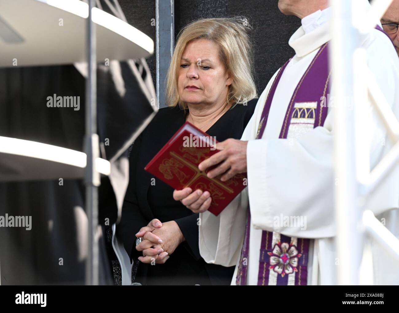 03 June 2024, Baden-Württemberg, Mannheim: Federal Minister of the ...