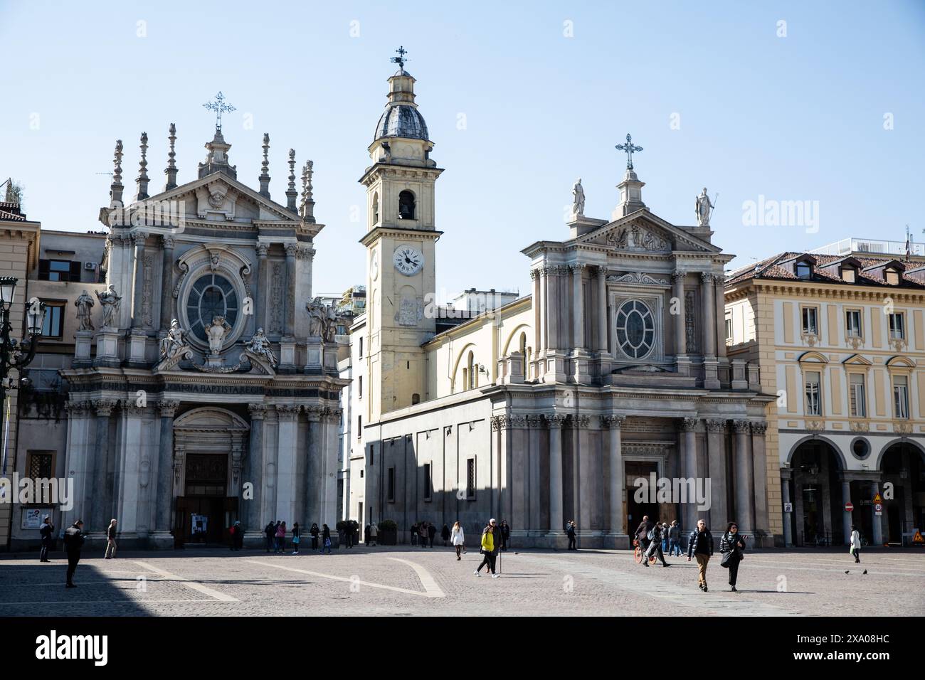 Piazza San Carlo, Turin, Italy Stock Photo - Alamy