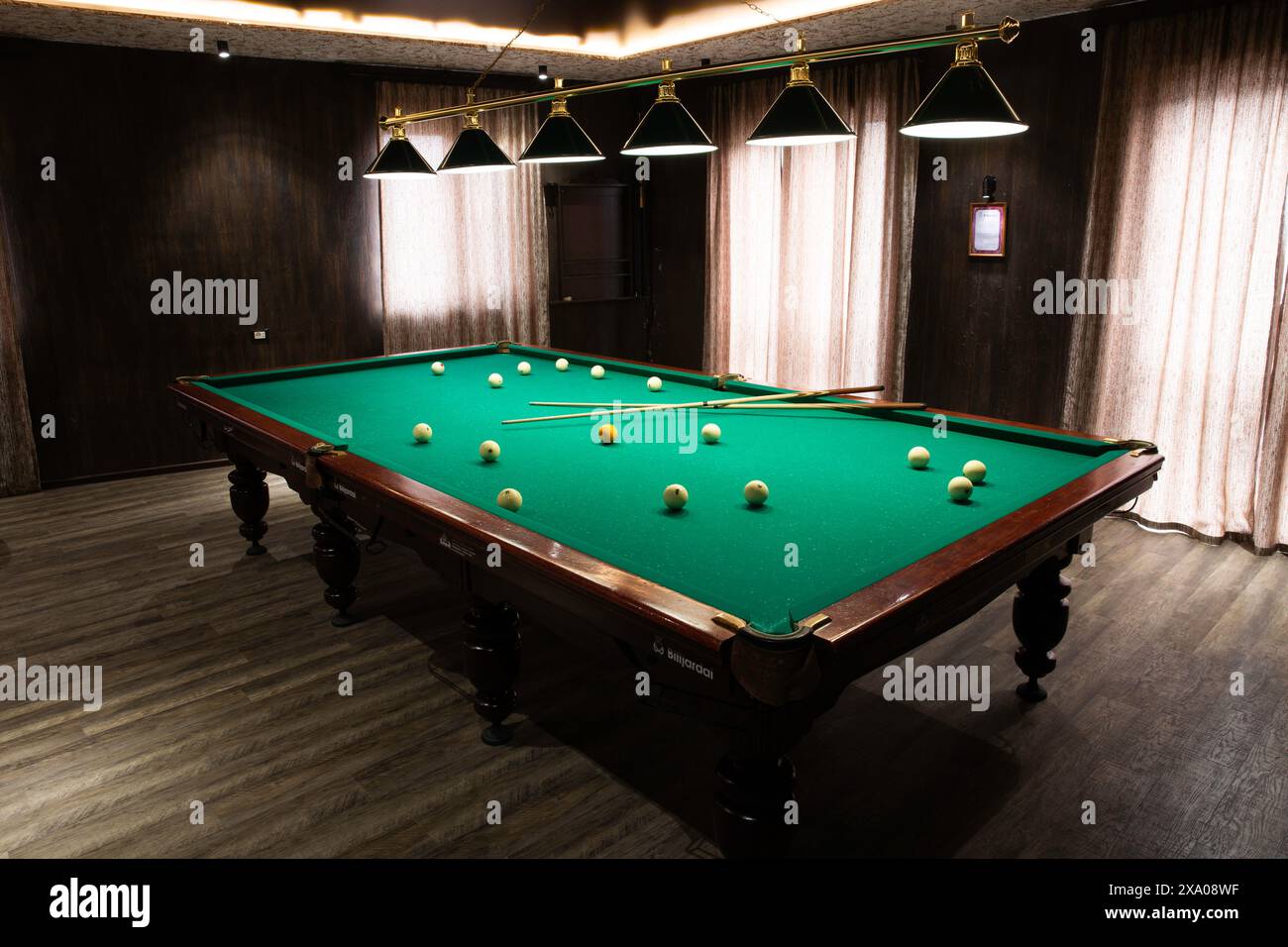 Snooker table carpet hi-res stock photography and images - Alamy