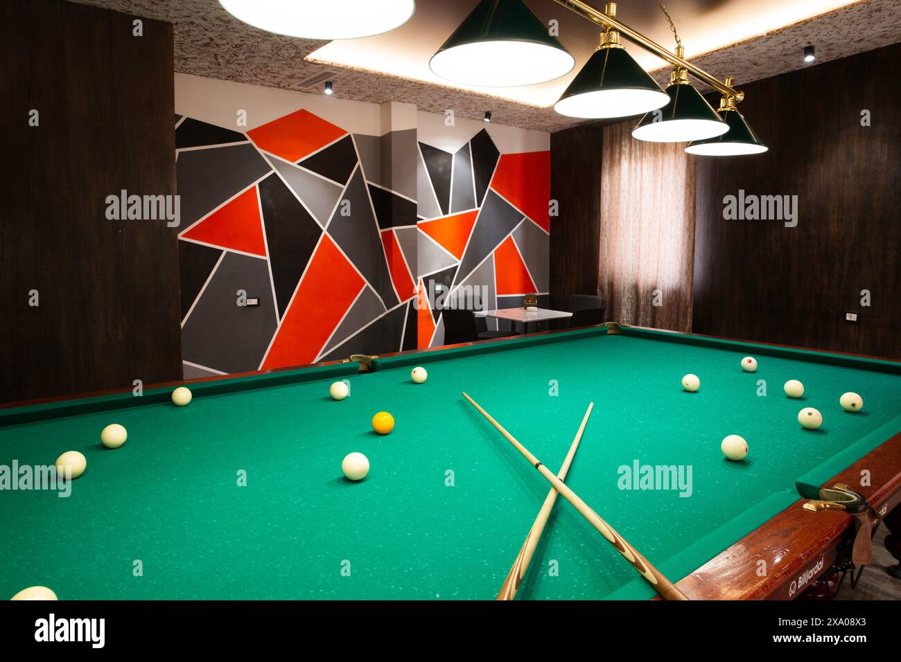 Snooker table carpet hi-res stock photography and images - Alamy