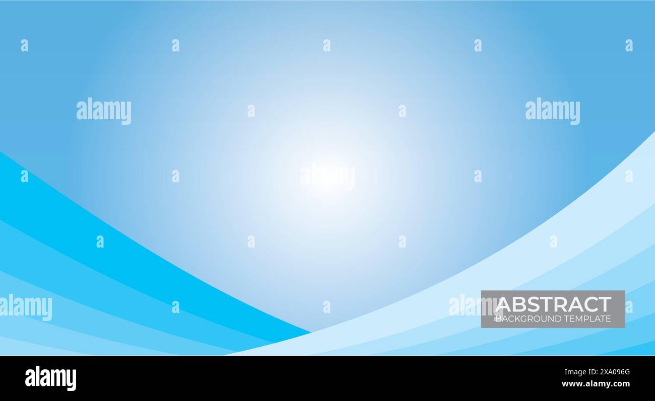 modern abstract blue background template Stock Vector Image & Art - Alamy