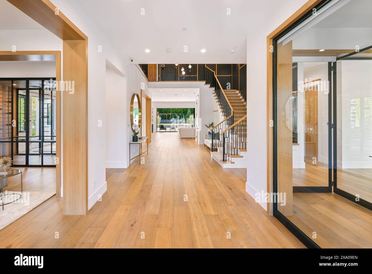 Modern Staircase Entryway
