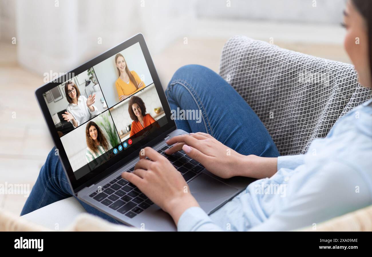 Virtual team collaboration tools hi-res stock photography and images ...