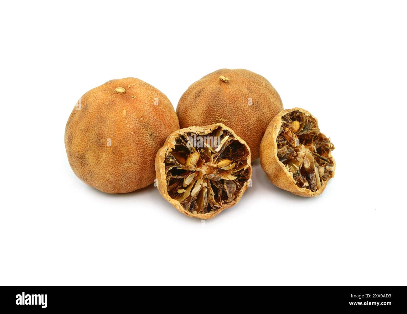 iranian dried whole limes, persian cooking ingredients Stock Photo - Alamy
