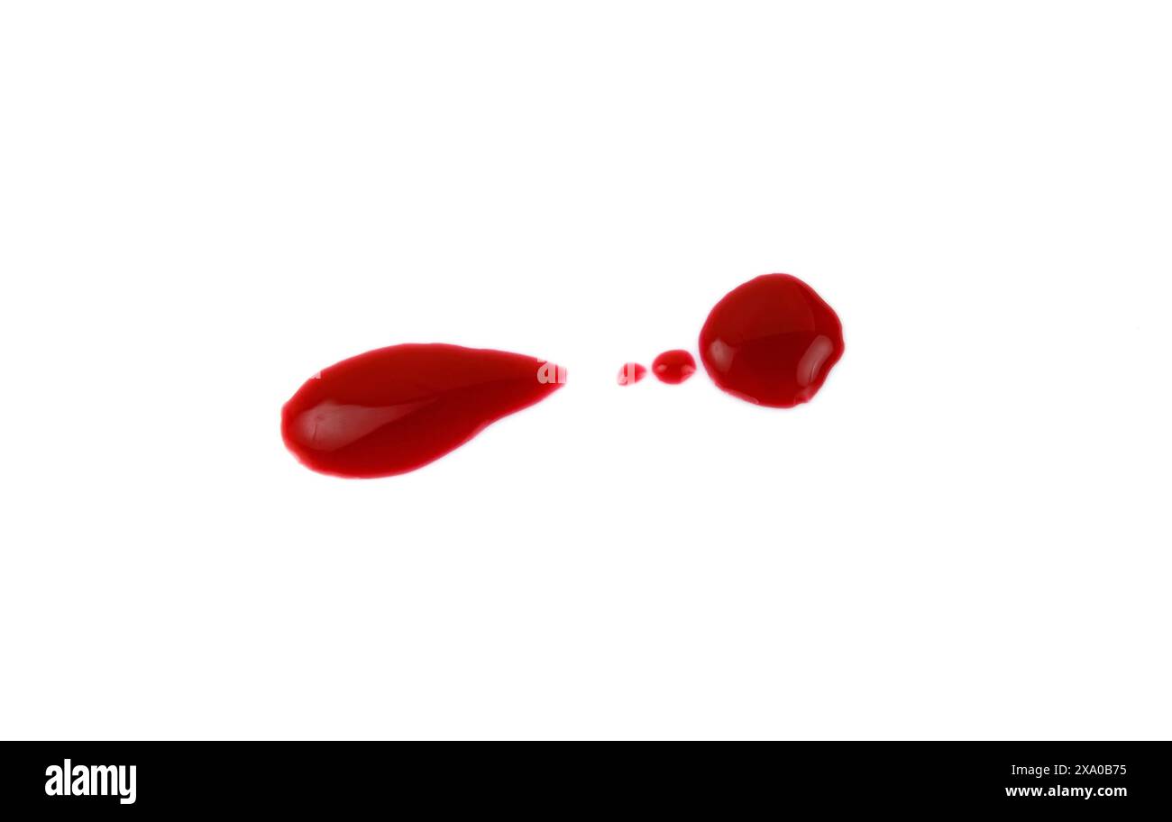 Spilled red wine puddle isolated on white background. Red wine puddle ...