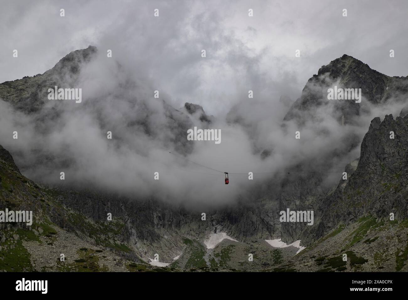 A scenic view of the Tatras Mountains in Slovakia Stock Photo - Alamy