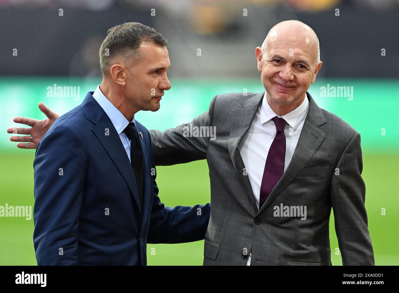 Nuremberg, Germany. 03rd June, 2024. Soccer: International match, Germany - Ukraine, Max Morlock ...