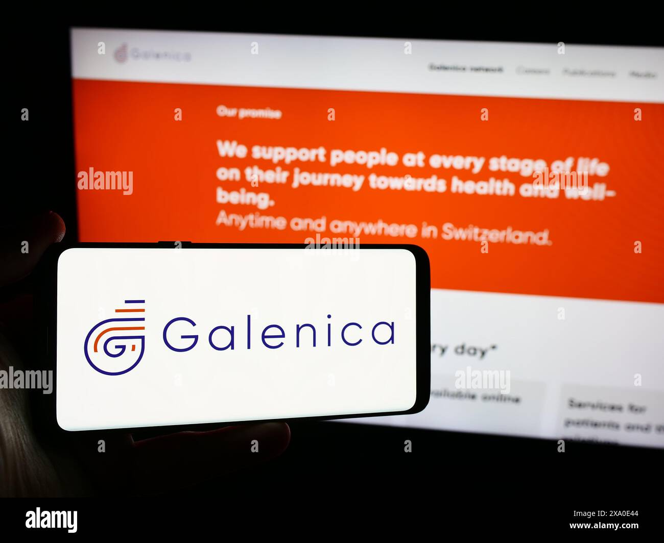Galenica logo hi-res stock photography and images - Alamy