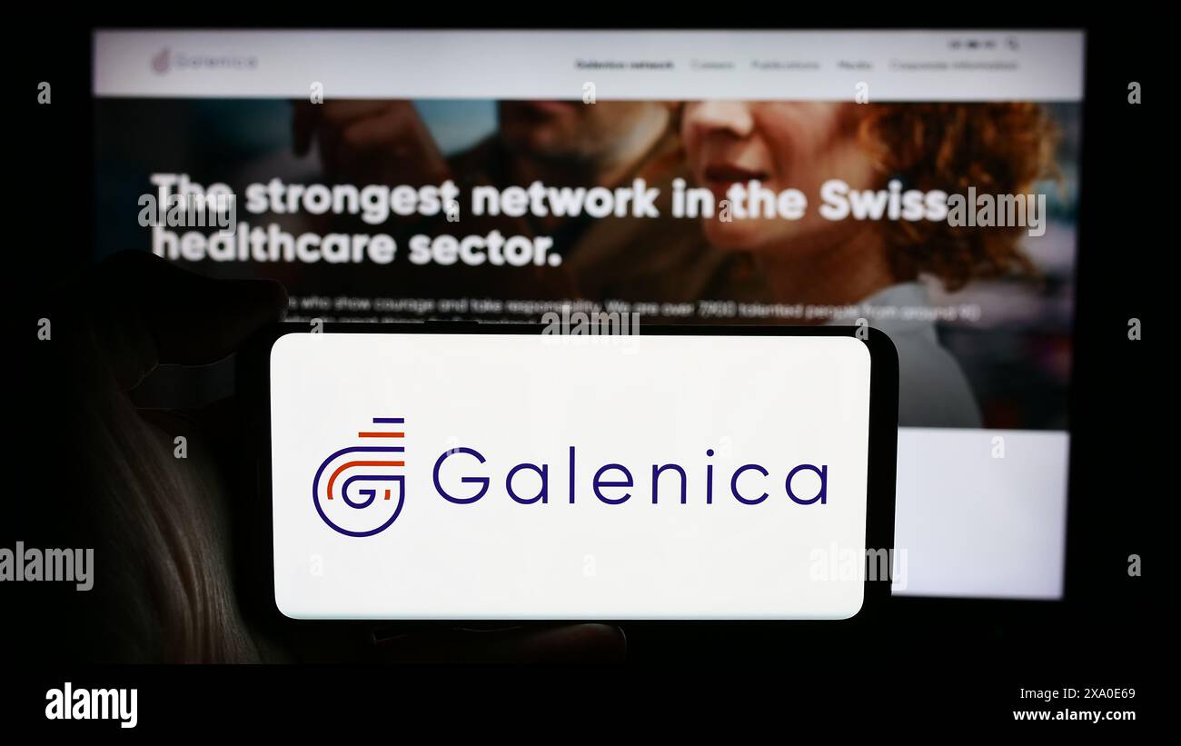 Galenica logo hi-res stock photography and images - Alamy