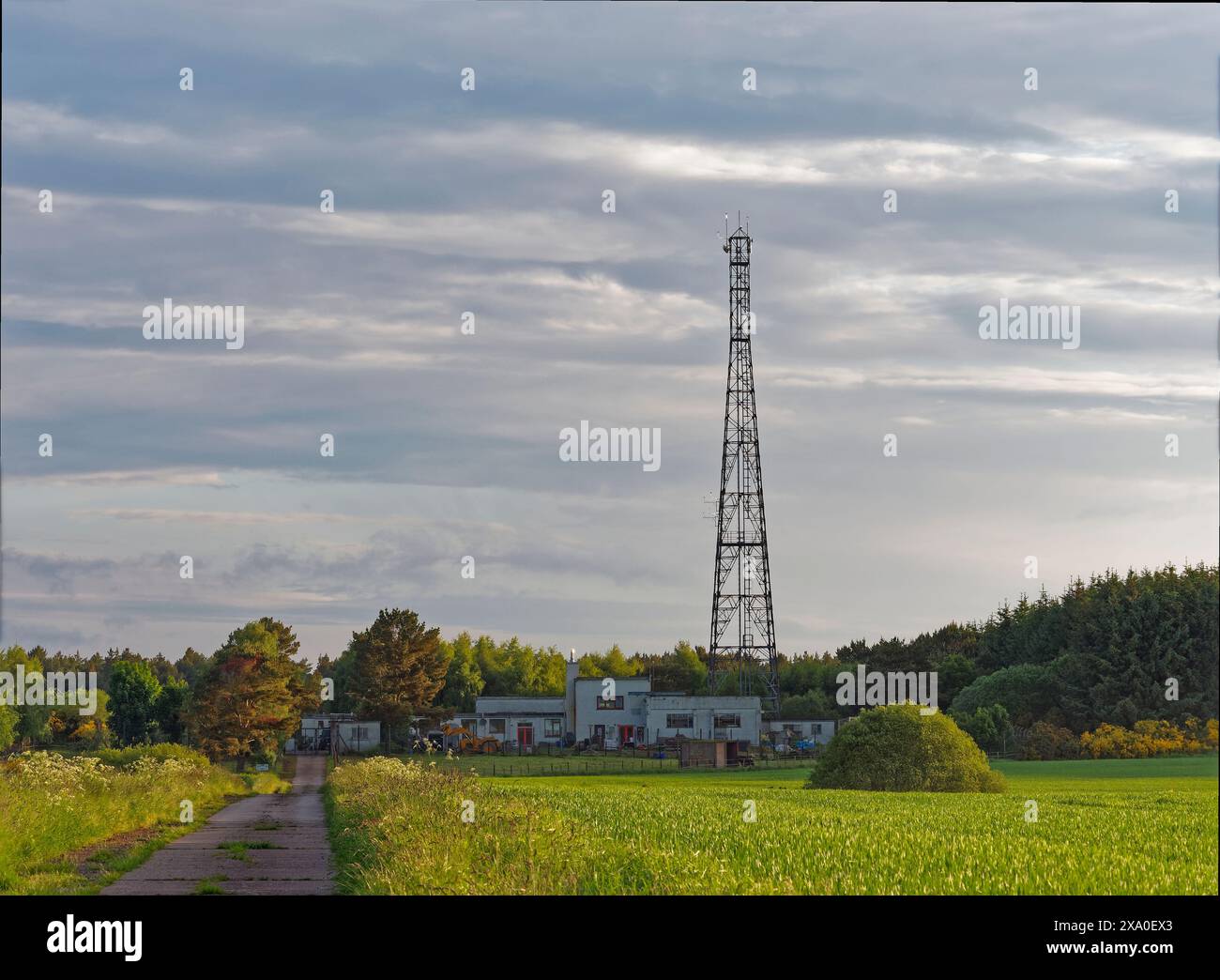 The actual location of the Wireless Listening Station at Montreathmont ...