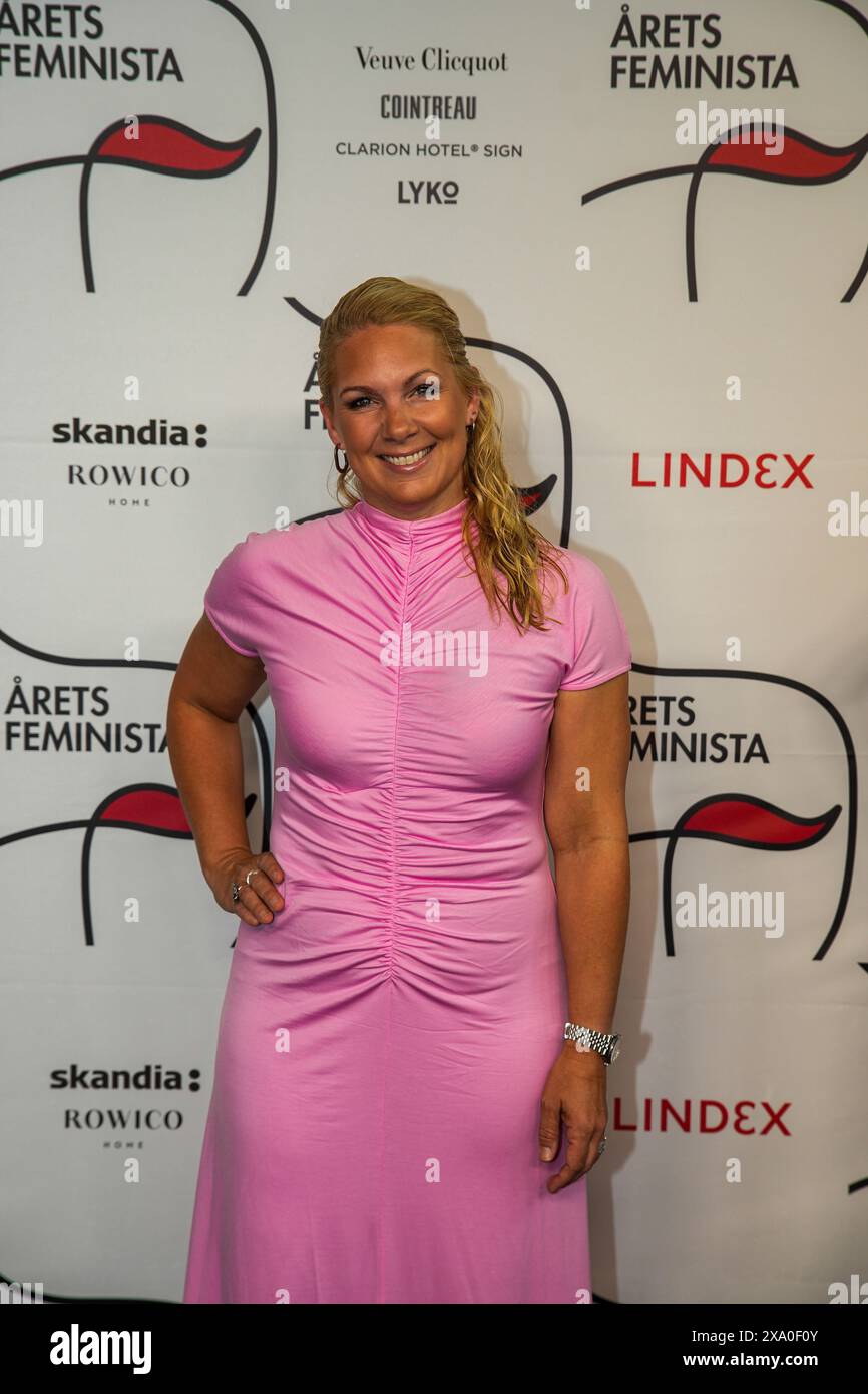 Stockholm, Årets Feminista 2024, Sweden. , . Red carpet for of the ...