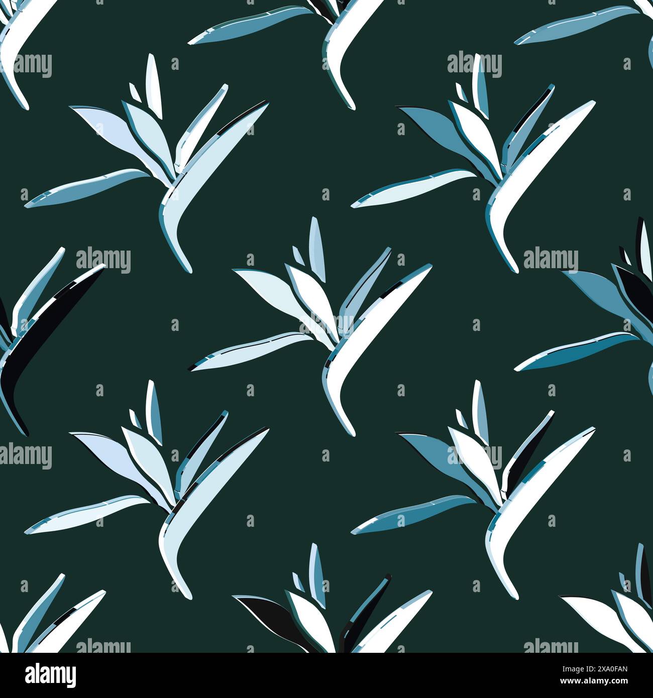 3d floral seamless pattern. 3d illustration. Luxury design for ...