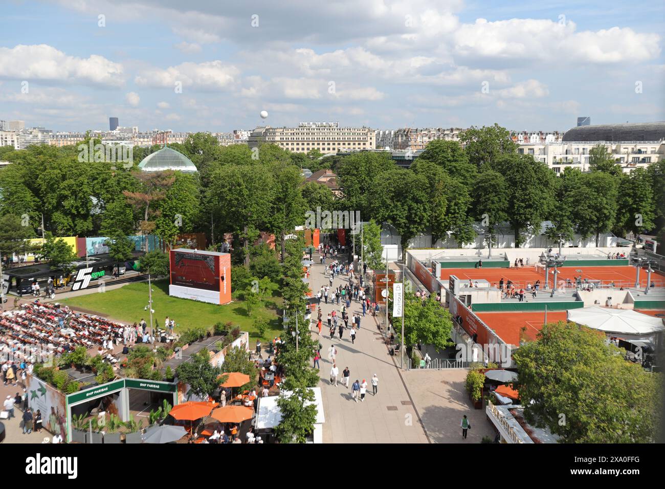 Roland Garros, Paris, France. 3rd June, 2024. 2024 French Open Tennis ...