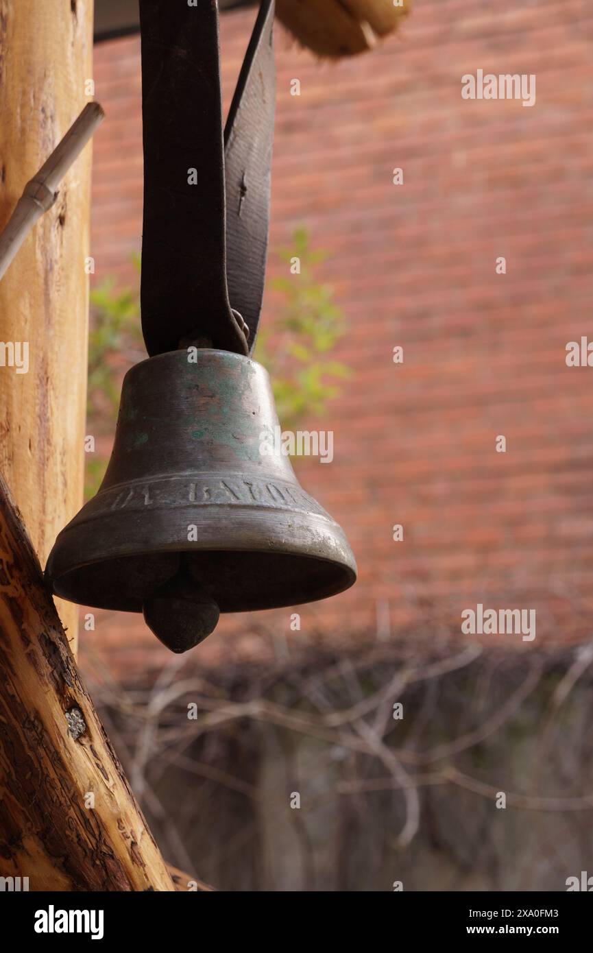 Bell hanging from ceiling hi-res stock photography and images - Alamy